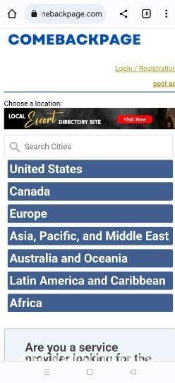 comebackpage Free Classified sites New Backpage Alternative Backpage ...